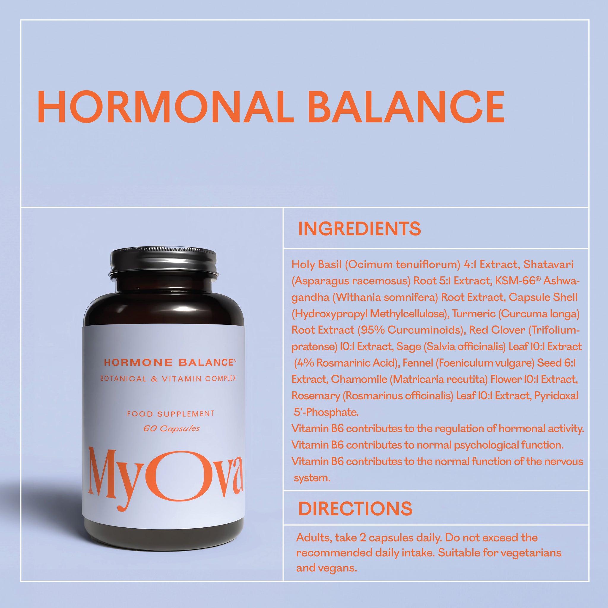 MyOva Hormone Balance Capsules