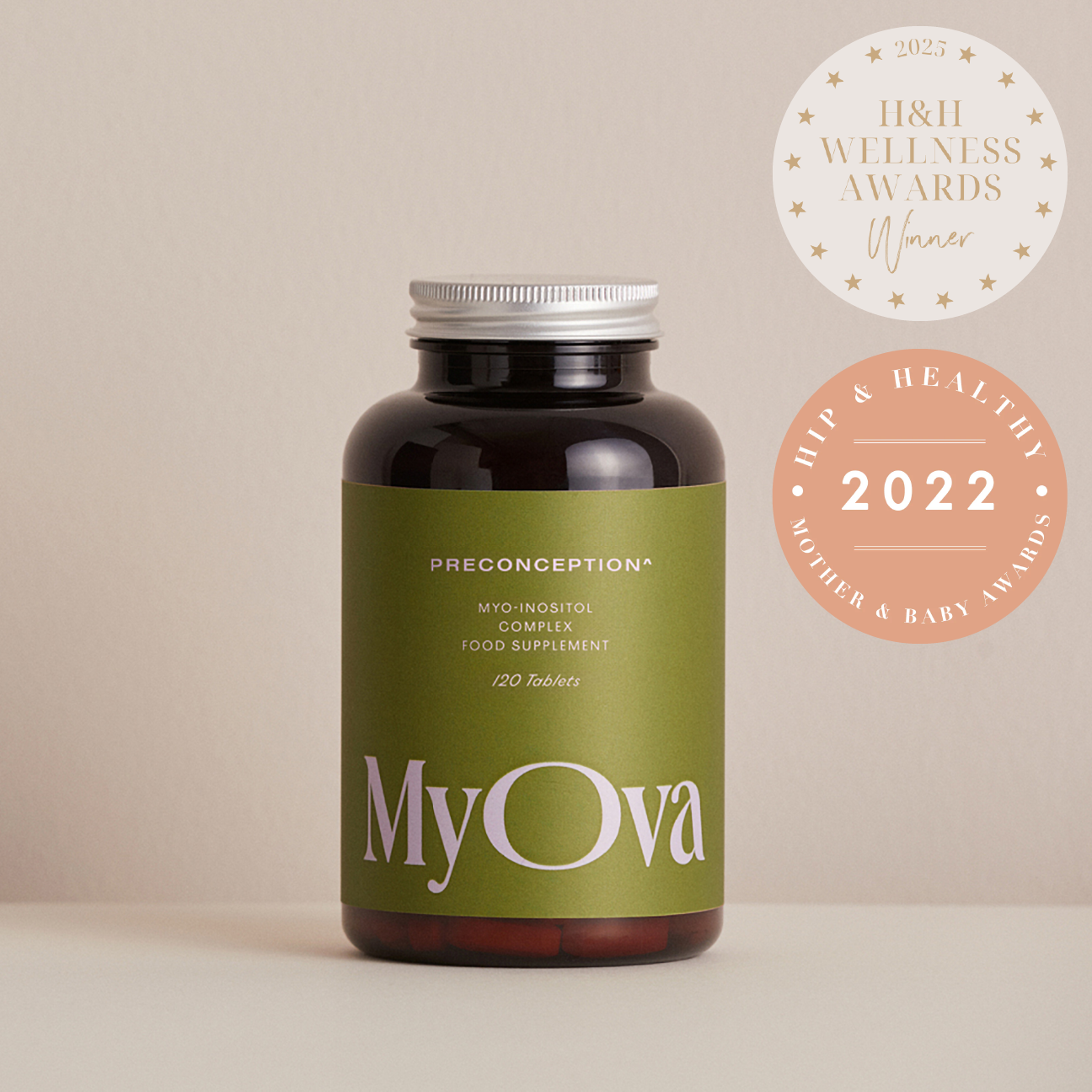 Award Winning Myo-inositol & B6 Preconception Supplement by MyOva