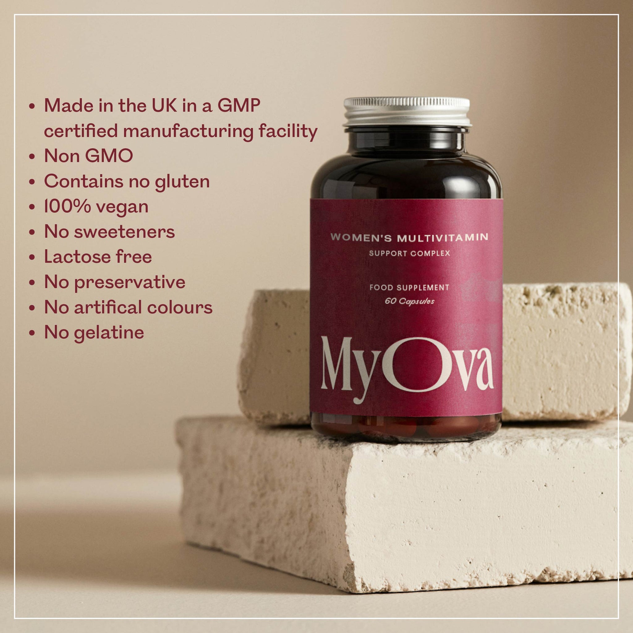 Women’s Multivitamin for Hormone & Energy Support | MyOva